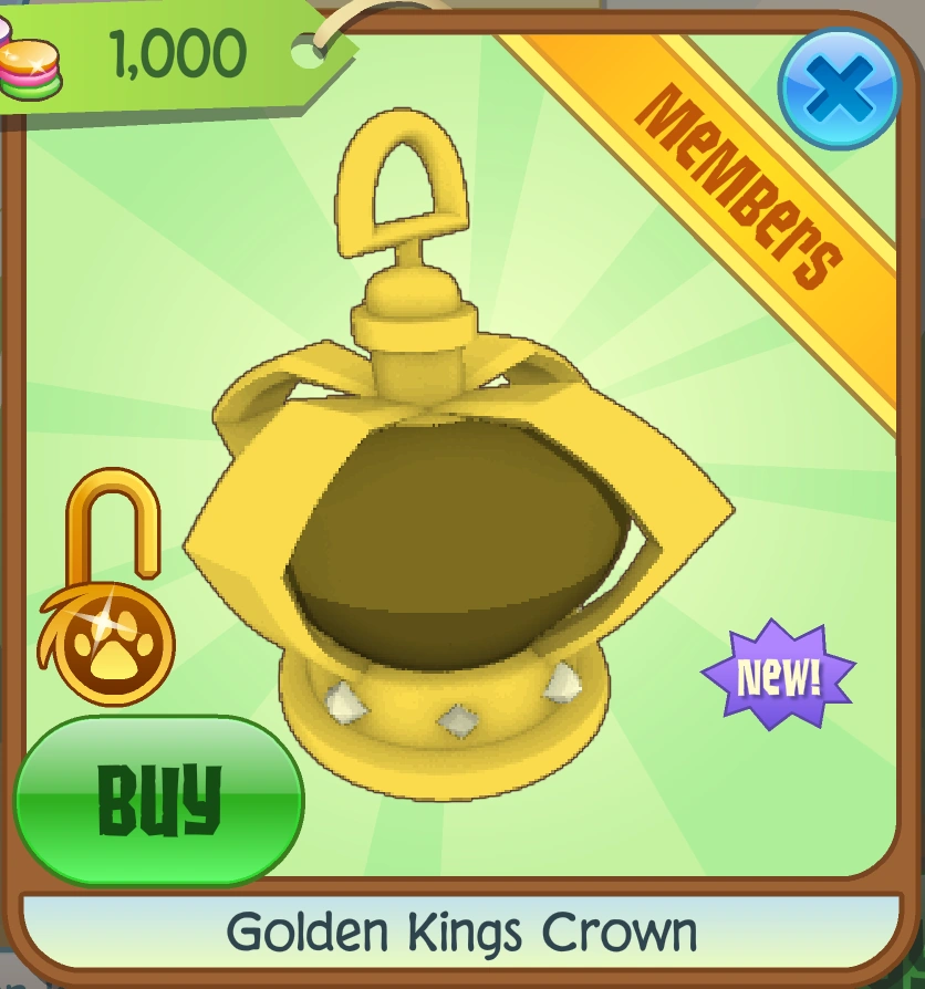 Golden Kings Crown | Animal Jam Classic Wiki | Fandom