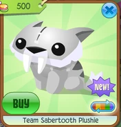 Team Sabertooth Plushie | Animal Jam Classic Wiki | Fandom