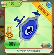 Swords and Shield | Animal Jam Classic Wiki | Fandom