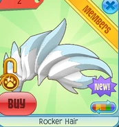 Rocker Hair | Animal Jam Classic Wiki | Fandom
