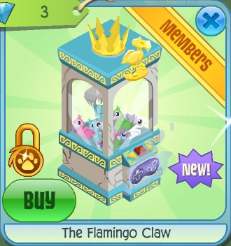 The Flamingo Claw | Animal Jam Classic Wiki | Fandom