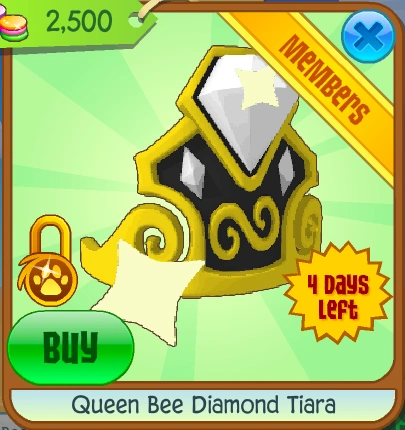Queen Bee Diamond Tiara | Animal Jam Classic Wiki | Fandom