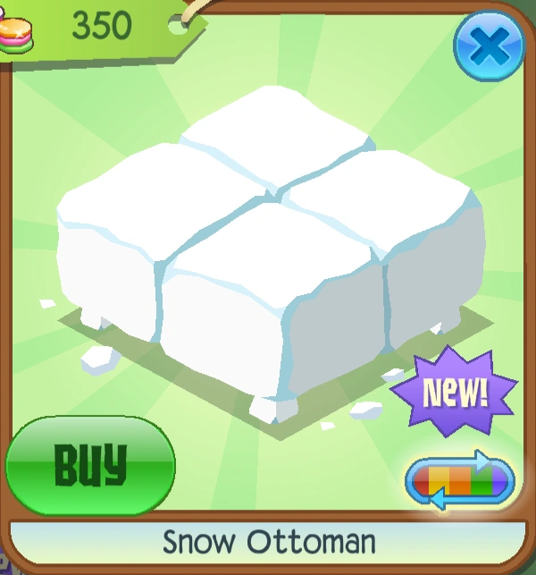 Snow Ottoman | Animal Jam Classic Wiki | Fandom