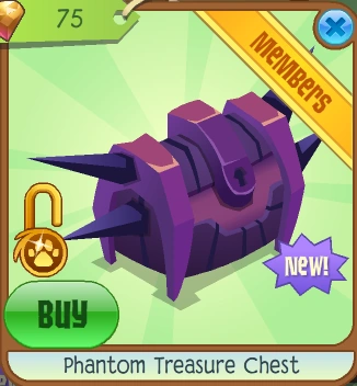 Phantom Treasure Chest | Animal Jam Classic Wiki | Fandom