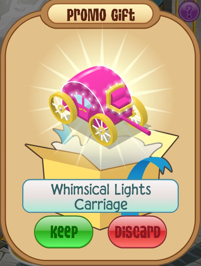 Whimsical Lights Carriage | Animal Jam Classic Wiki | Fandom