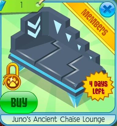 Juno's Ancient Chaise Lounge | Animal Jam Classic Wiki | Fandom