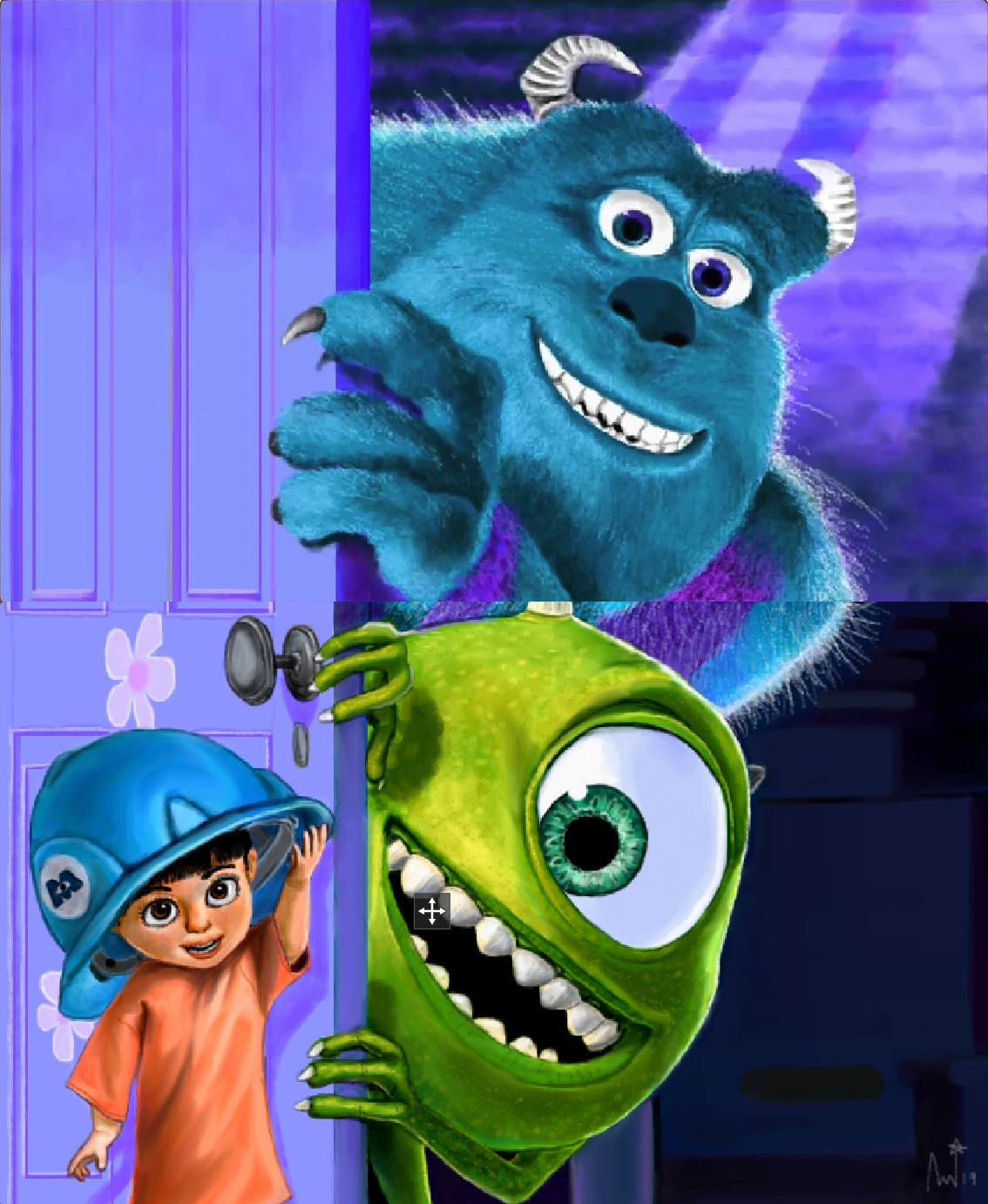 Monsters Inc Collab | Animal Jam Art Wiki | Fandom