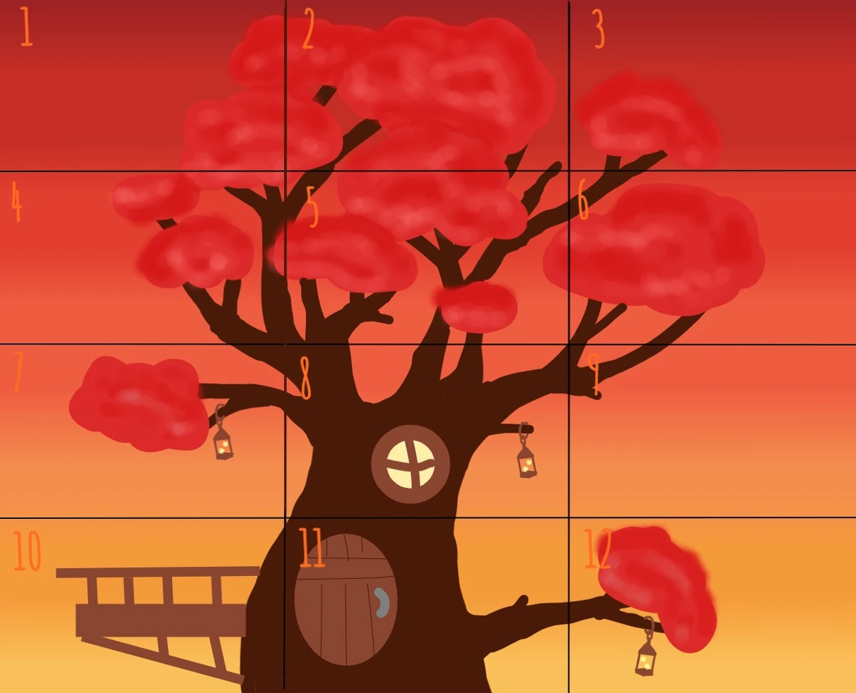 Great Autumn Tree Collab | Animal Jam Art Wiki | Fandom