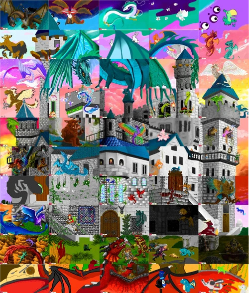 Medieval Castle Collab | Animal Jam Art Wiki | Fandom