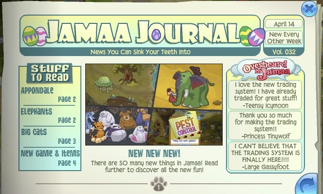 Jamaa Journal | Animal Jam Lovers Wiki | Fandom