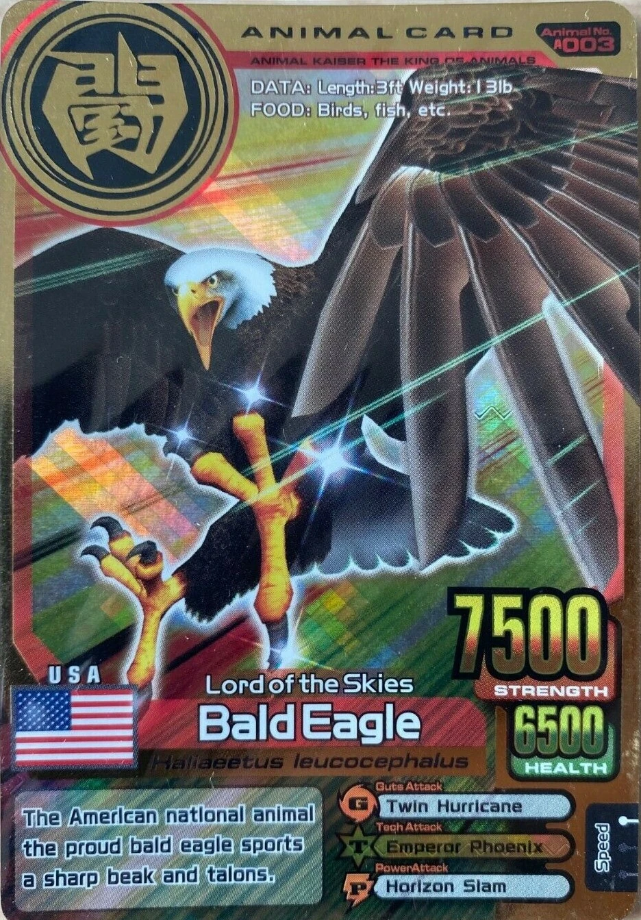 Bald Eagle | Animal Kaiser Wiki | Fandom