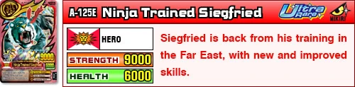 Ninja Trained Siegfried | Animal Kaiser Wiki | Fandom