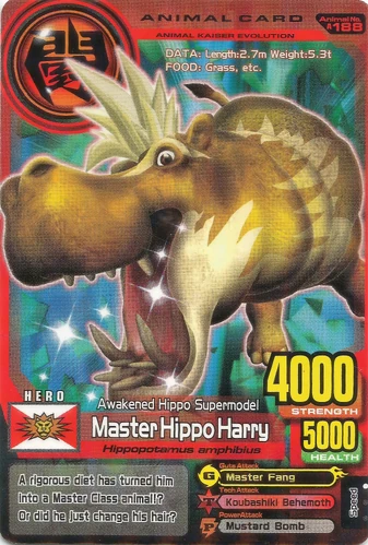 Master Hippo Harry | Animal Kaiser Wiki | Fandom