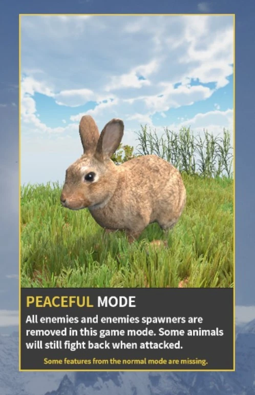Peaceful Mode | Animallica Wiki | Fandom