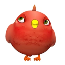 Red Crested Robin | Animal Party Wiki | Fandom