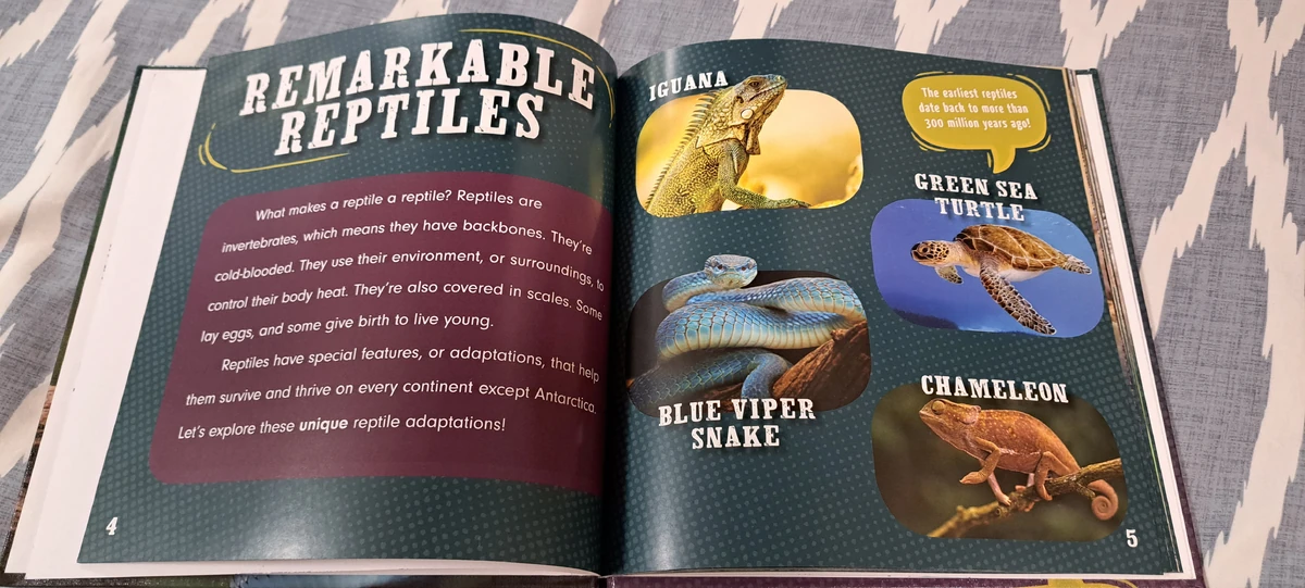 List of Species in Reptiles Adaptations | Animals Wiki | Fandom