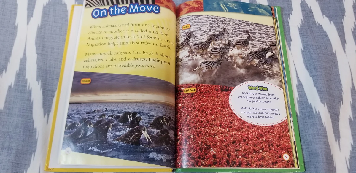 List of Species in National Geographic Readers Amazing Animal Journeys ...