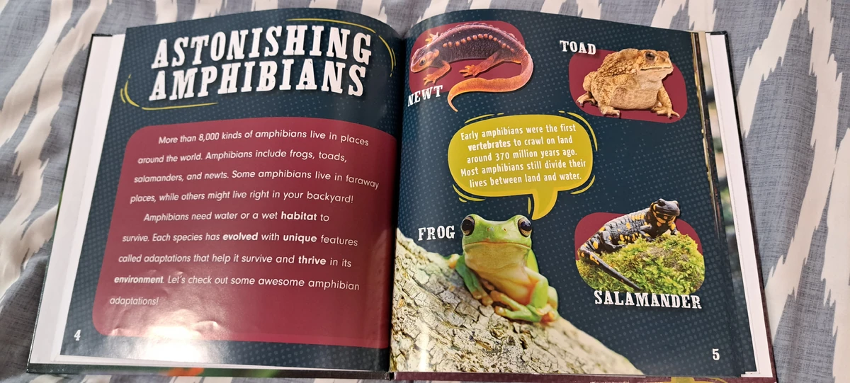 List of Species in List of Species in Amphibian Adaptations | Animals ...