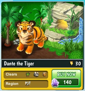 Dante the Tiger | Animal Voyage Wiki | Fandom
