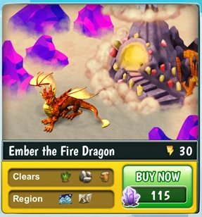 Ember the Fire Dragon | Animal Voyage Wiki | Fandom