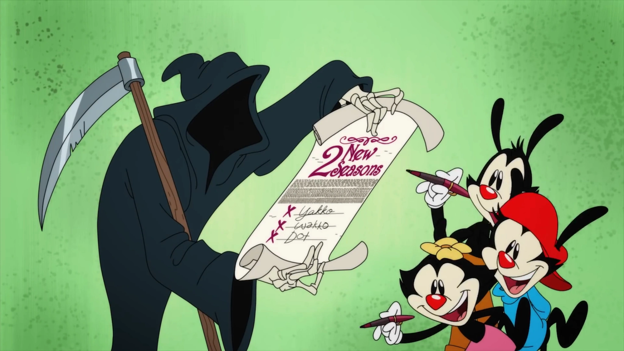 Animaniacs Dots Death