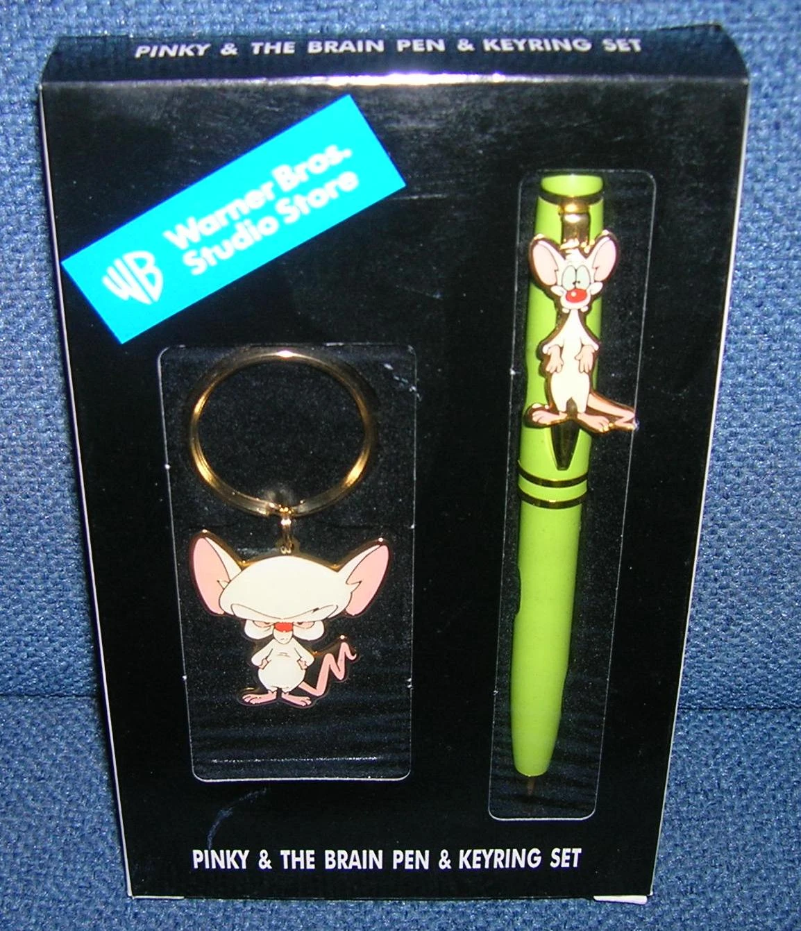 Pinky & the Brain Pen & Keyring Set | Animaniacs Wiki | Fandom