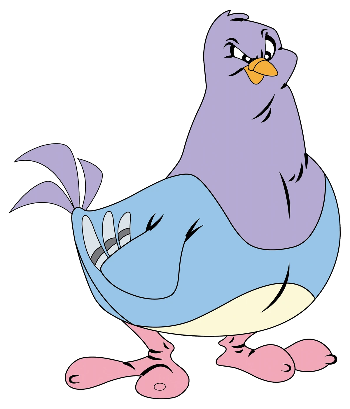 Animaniacos Goodfeathers The Godpigeon From The Goodfeathers