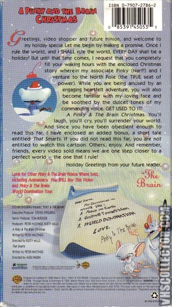 Pinky And The Brain Vhs