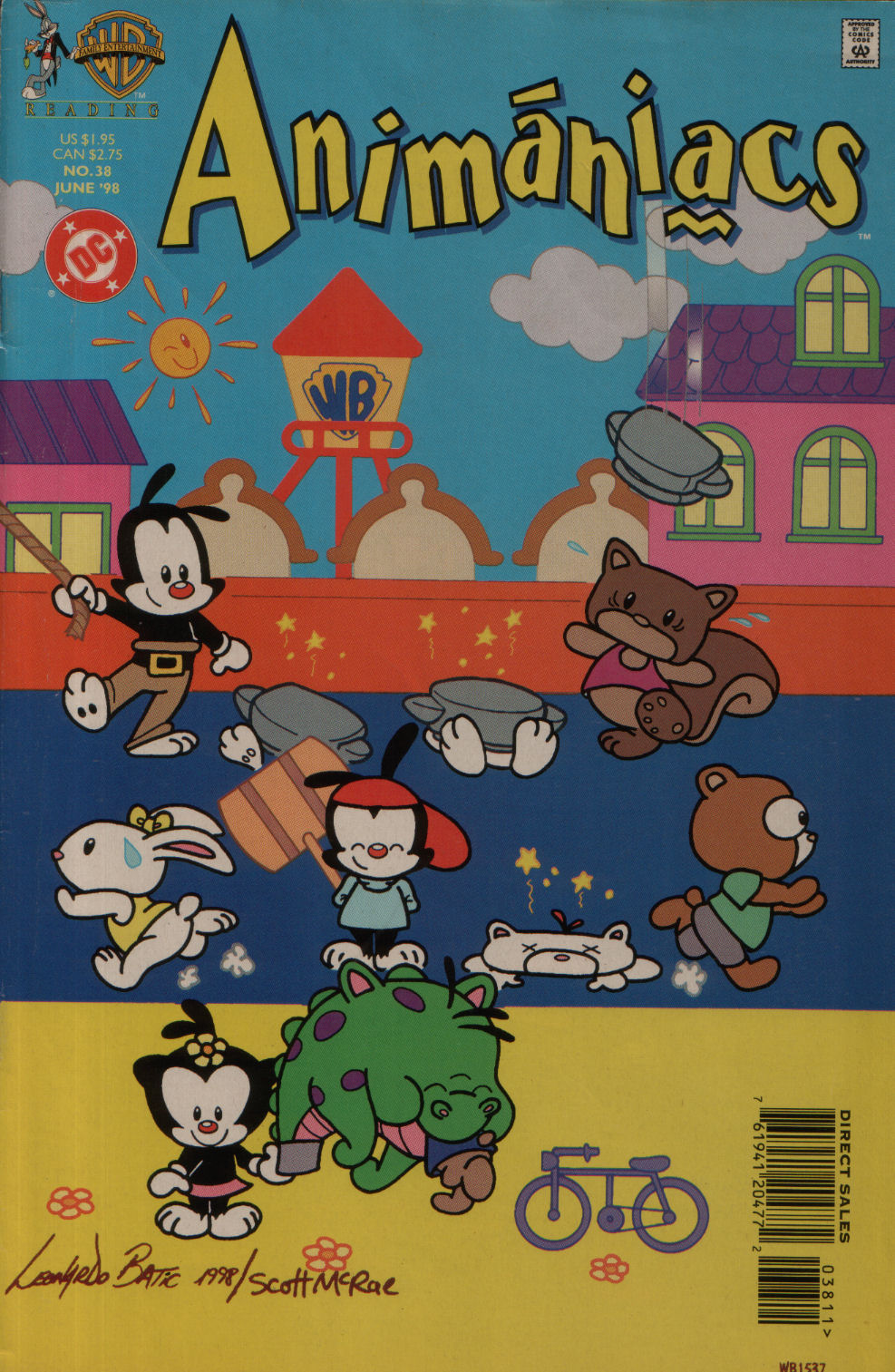 Issue 38 Dc Animaniacs Animaniacs Wiki Fandom