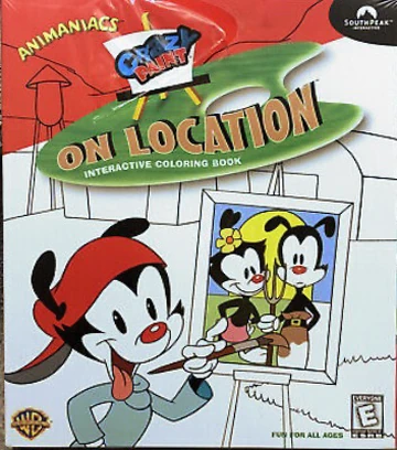 animaniacs coloring book