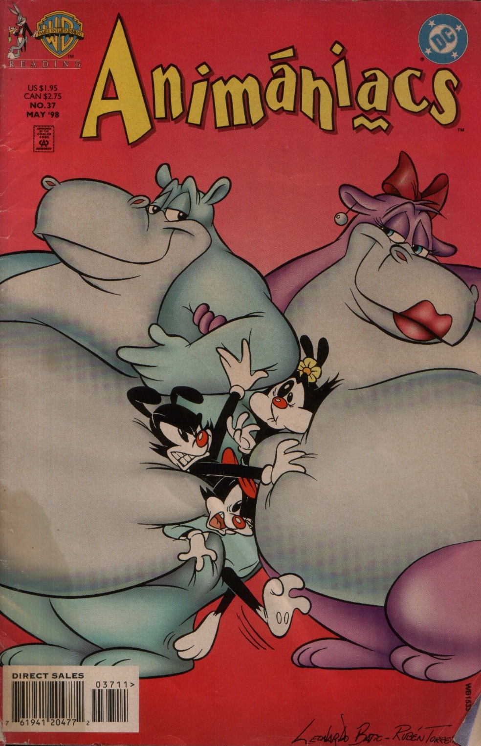Issue 37 Dc Animaniacs Animaniacs Wiki Fandom