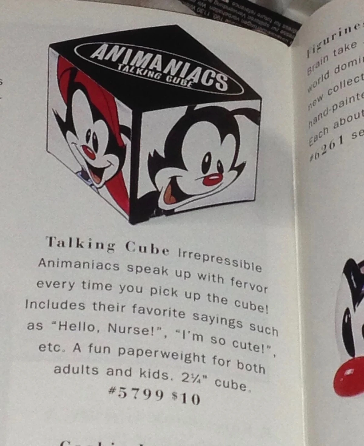Animaniacs Talking Cube | Animaniacs Wiki | Fandom