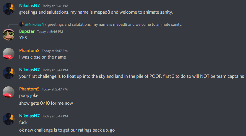 The show | Animate insanity wiku Wiki | Fandom