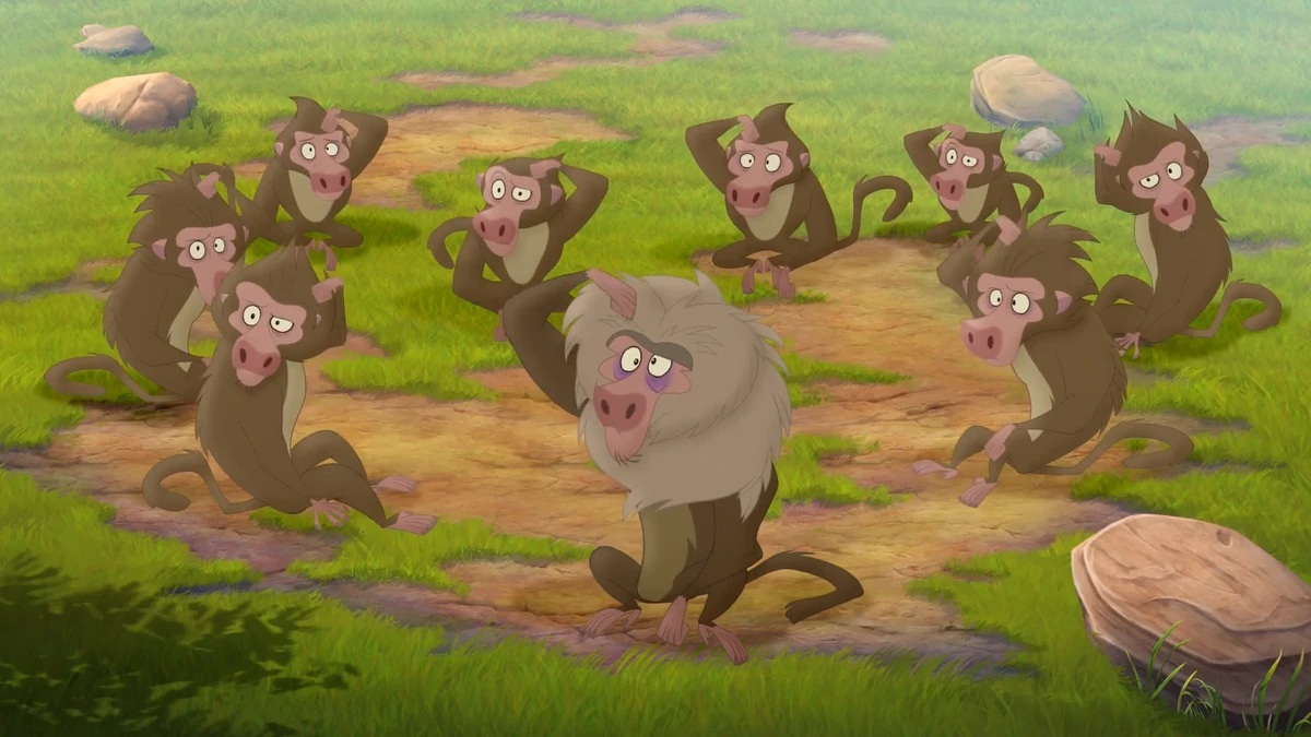 Baboon Leader's Troop | Animated Animals Wiki | Fandom