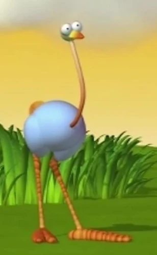 Ostrich (Gazoon) | Animated Animals Wiki | Fandom