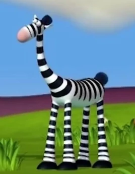Zebra (Gazoon) | Animated Animals Wiki | Fandom