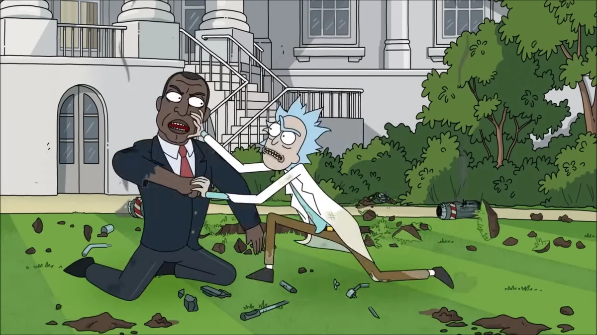 Rick vs the President | Animated Battles Wiki | Fandom