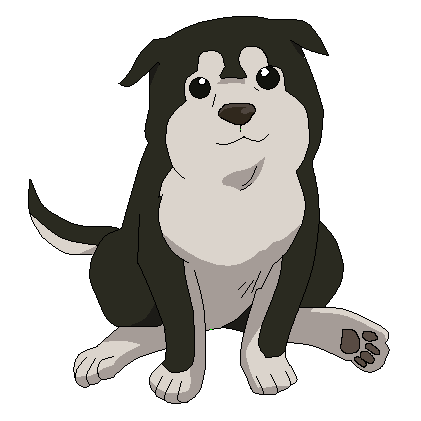 Black Hayate | Animated Dogs Wiki | Fandom