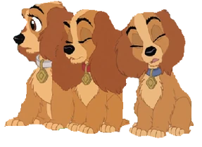 Annette, Collette, and Danielle | Animated Dogs Wiki | Fandom