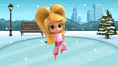Leah( shimmer and shine) | Animated ice skating spin Wiki | Fandom