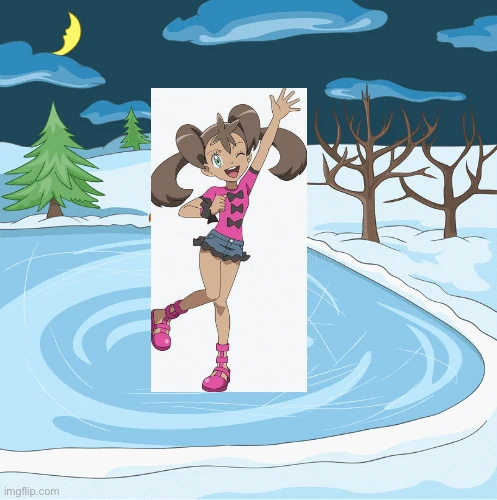 Shauna pokemon | Animated ice skating spin Wiki | Fandom