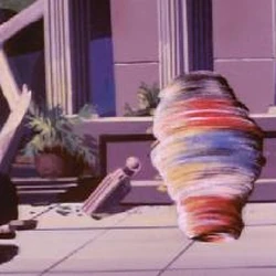 cartoon tornado spin