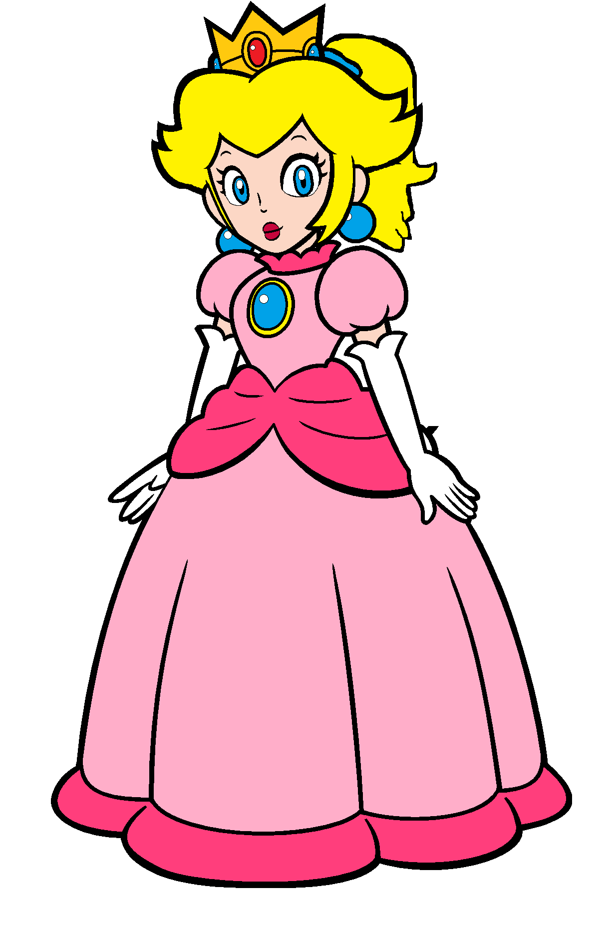 Peach Cartoon