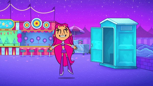 Starfire Teen Titans Go Gif