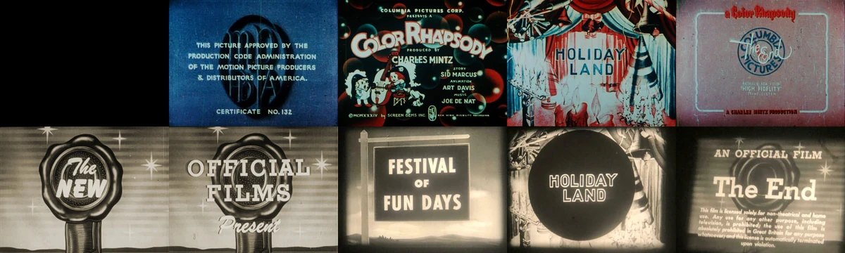 Screen Gems Cartoon Titles | Animated Titles Comparison Wiki | Fandom