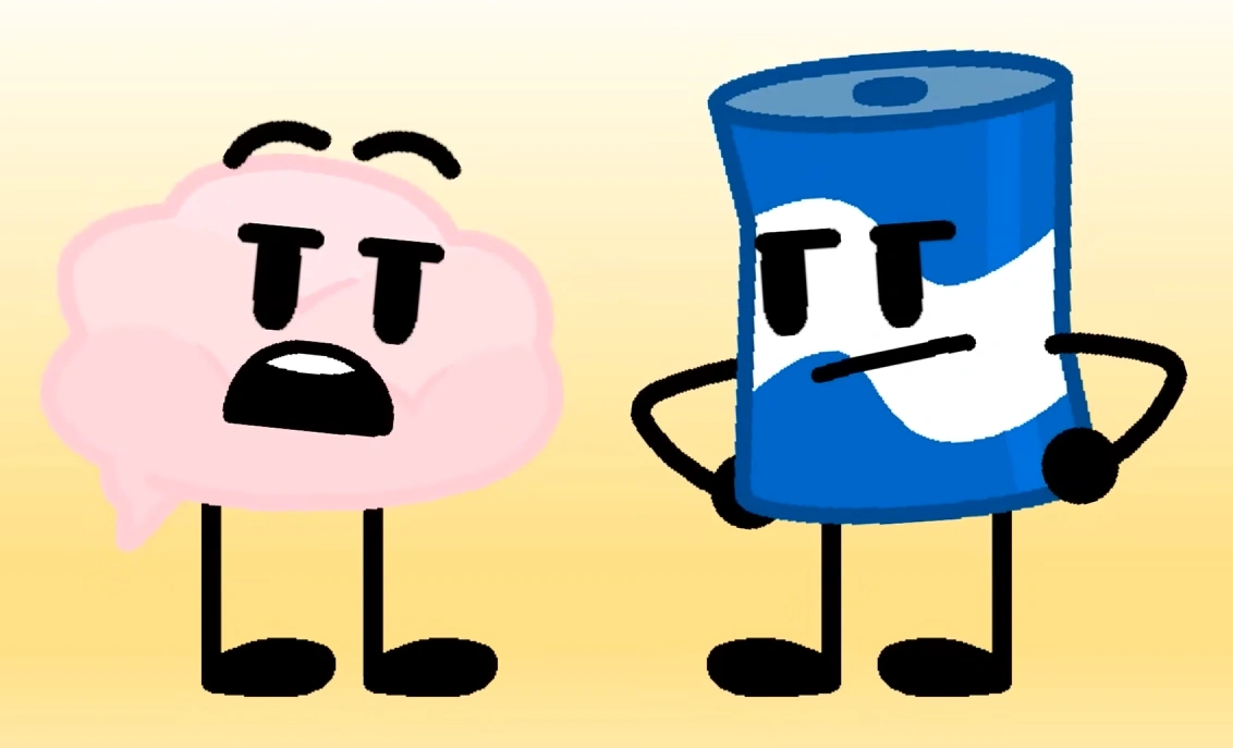 Brain and Can | Animated Inanimate Battle Wiki | Fandom