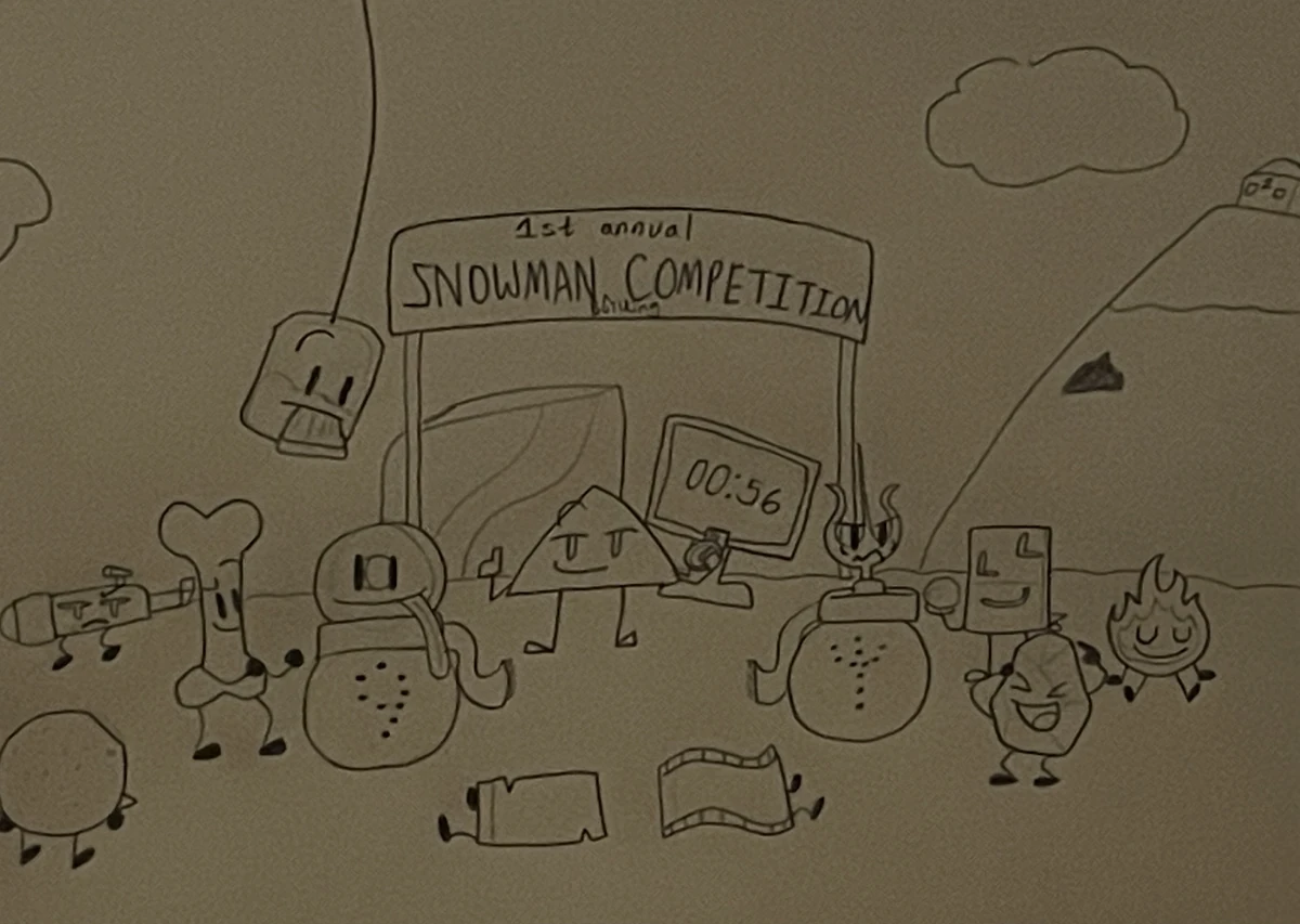 Animated Inanimate Battle Wiki:Winter Festival 2022 - Art Contest ...