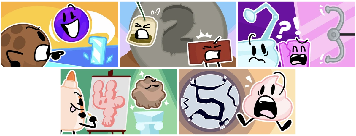 Season 1A | Animated Inanimate Battle Wiki | Fandom