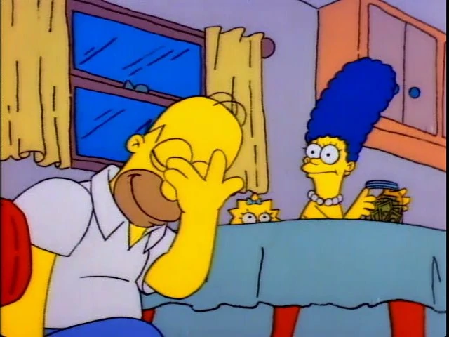 The Simpsons/Season 1 | Animation Error Wiki | Fandom