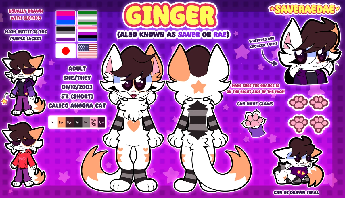 Saveraedae/Ginger | Animation Meme Wiki | Fandom